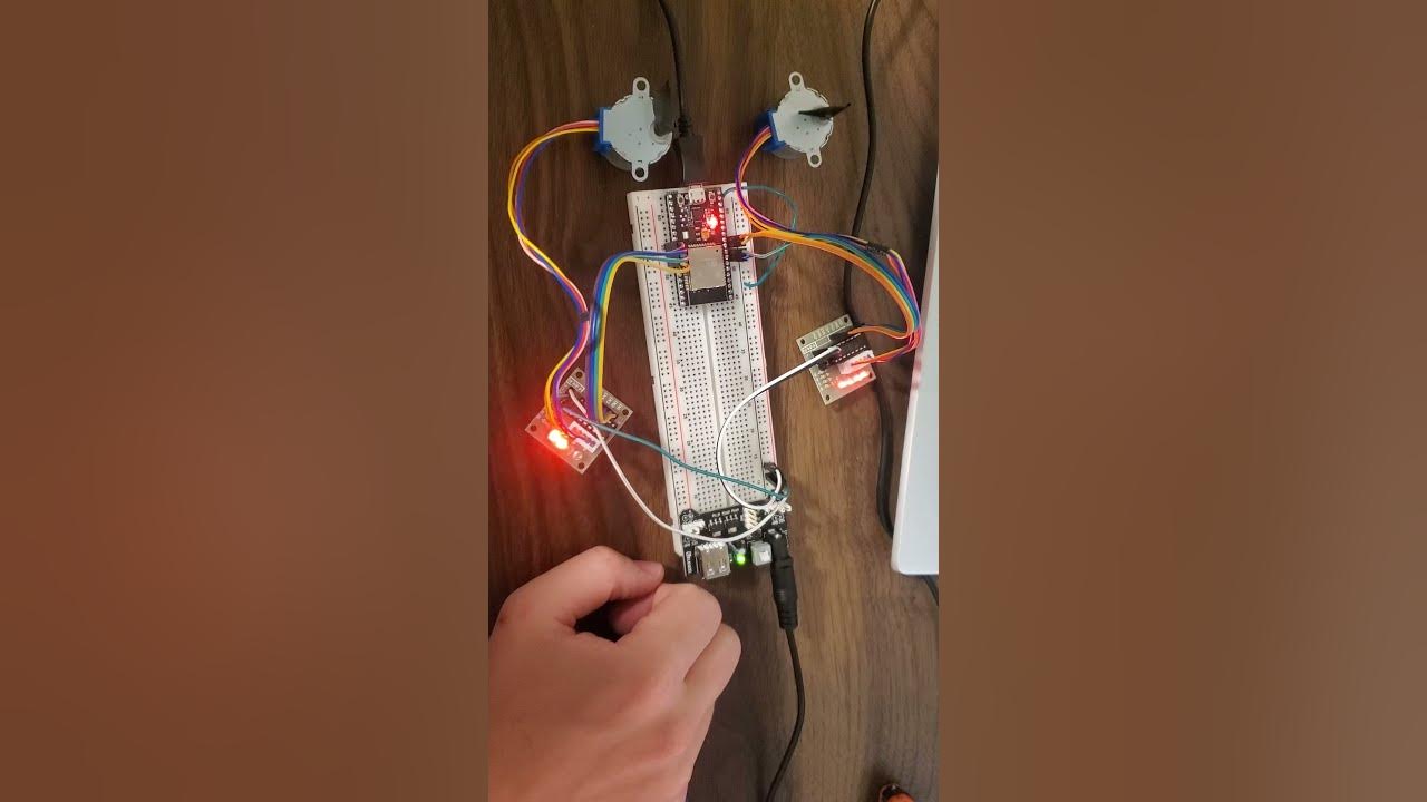 Freertos Esp32 2stepper Motors Spinning Different Speeds Youtube
