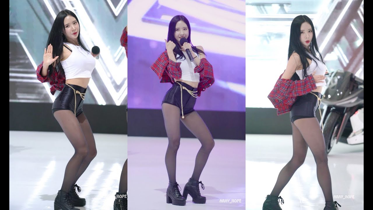 [4k]190331 #포켓걸스 Pocket Girls (하빈 HaBin) "BBoom BBoom(모모랜드)" @서울모터쇼 snk ...