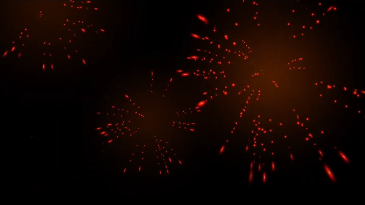 Red Fireworks Visual Effect | Background Motion | Free Footage - YouTube