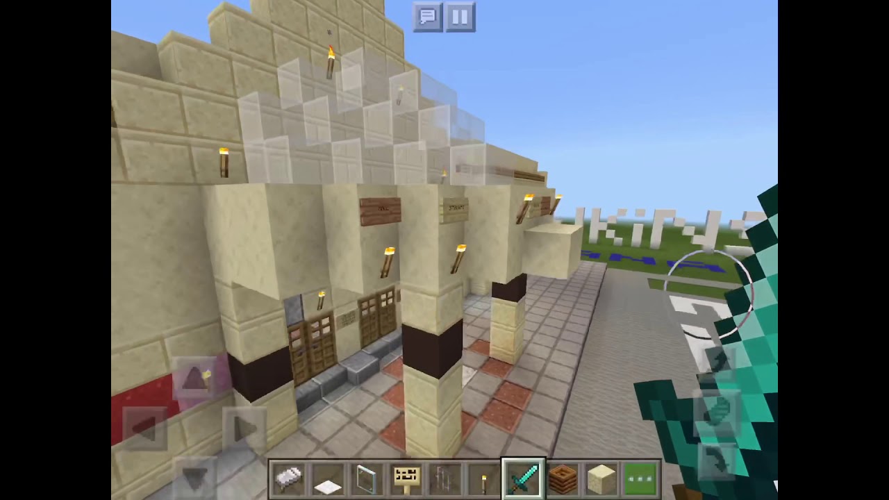 Starcourt Mall in Minecraft (Stranger Things season 3) - YouTube