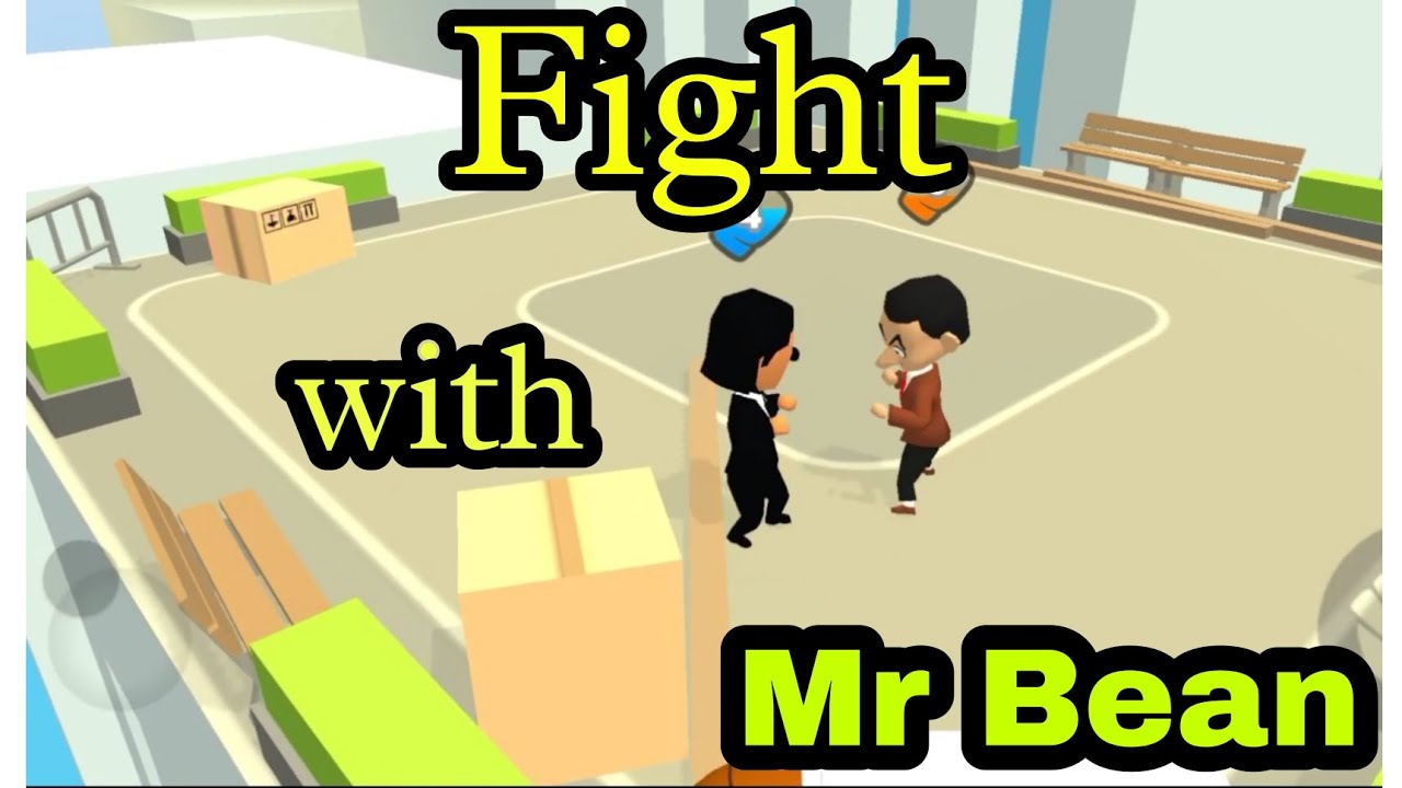Fight with Mr Bean (I, The One - Fun Fighting Game) - YouTube