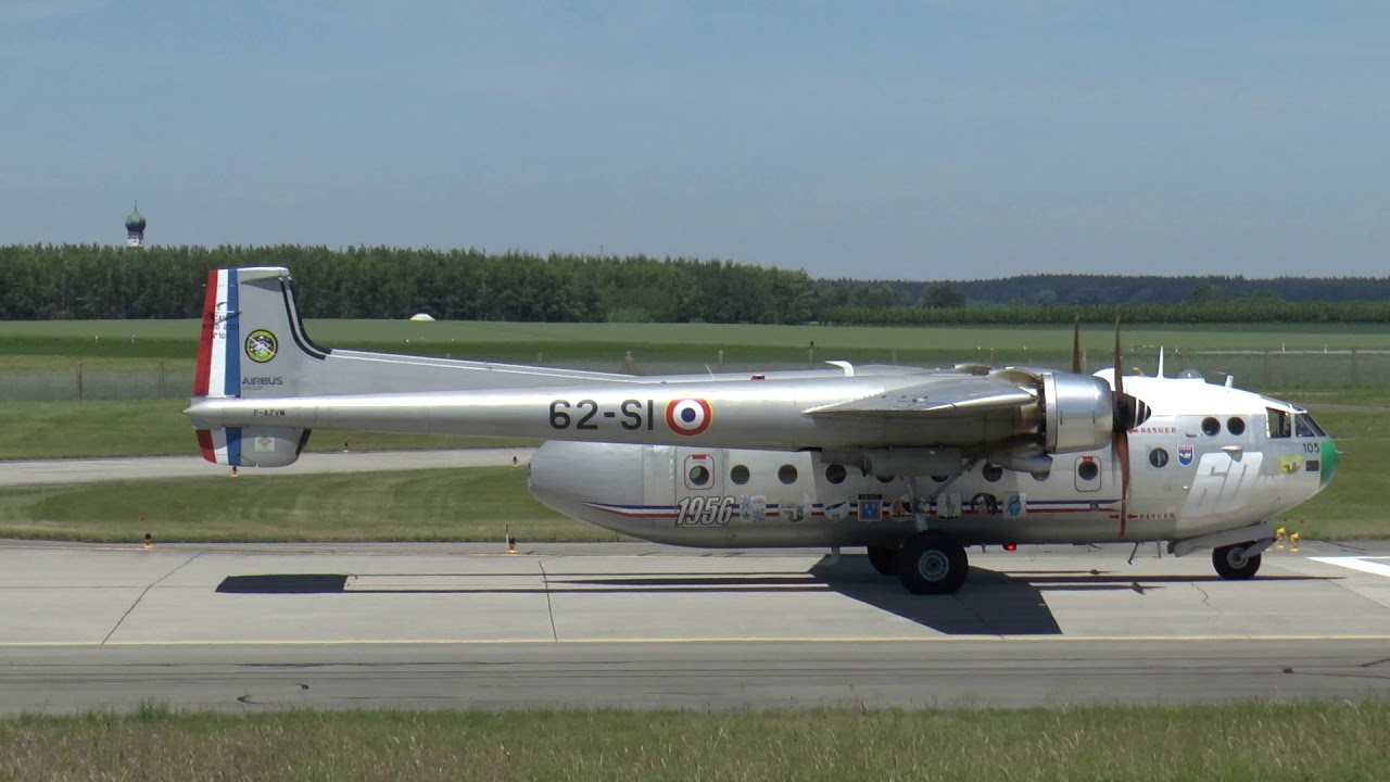 Full HD | "Extrem loud!" | Noratlas - ALNDP take off at ETSA-Penzing ...
