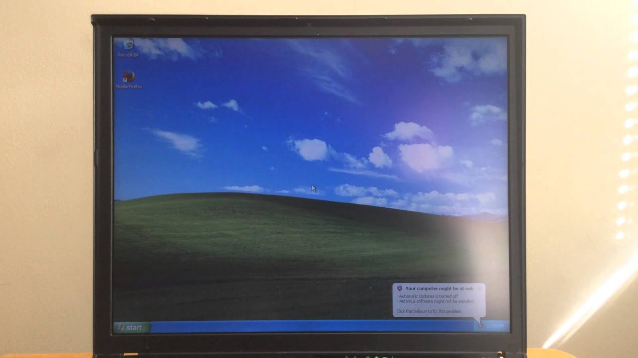 IBM ThinkPad T40 Notebook - YouTube