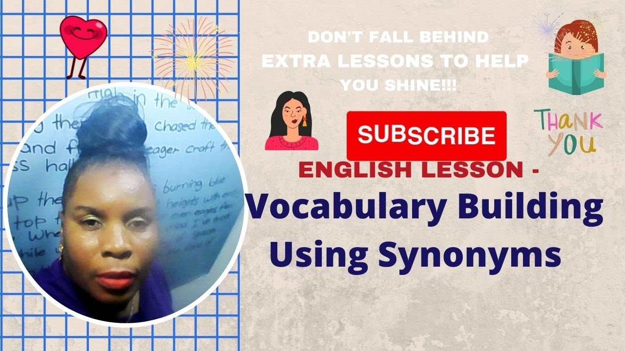 English Lesson - Building Vocabulary...Synonyms #239 - YouTube