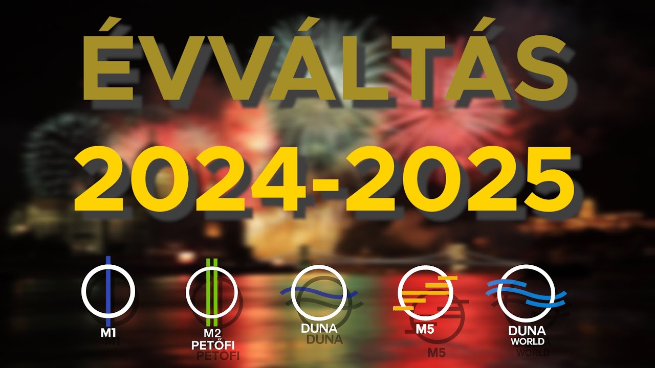 MTVA csatornák évváltásai - 2024-2025 - YouTube