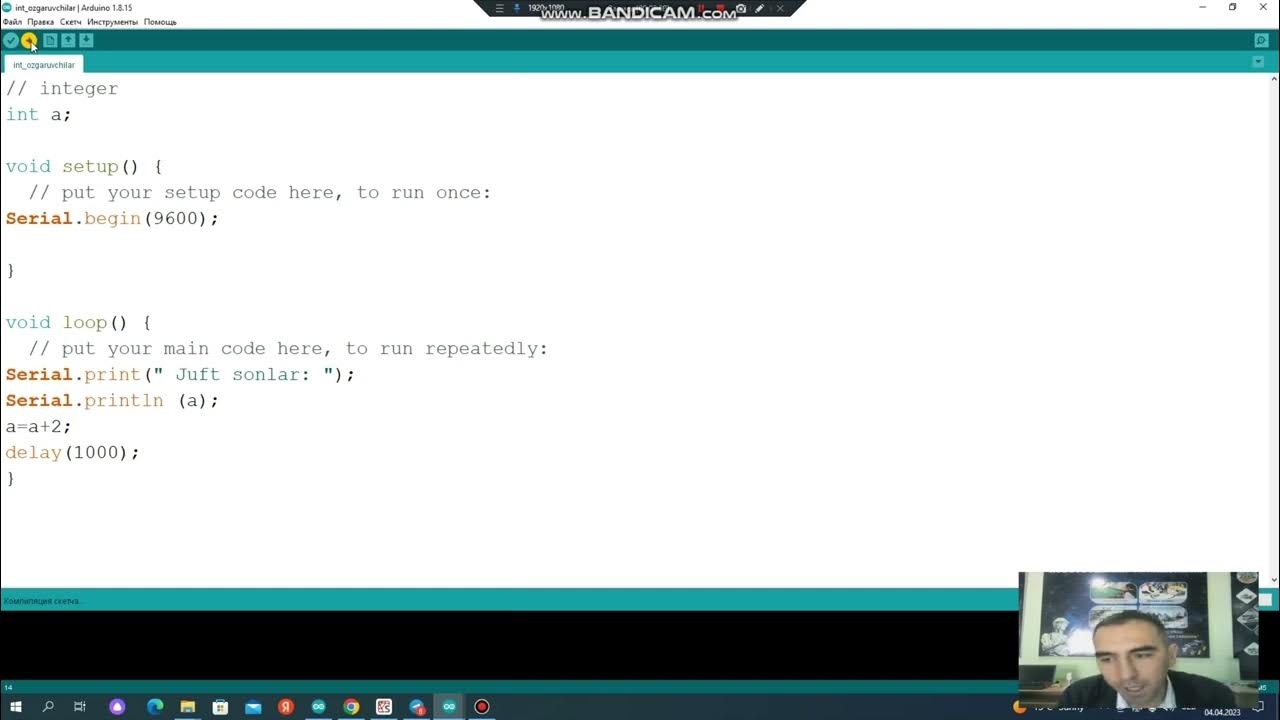 3_mavzu: O‘zgaruvchilar int o'zgaruvchisi bilan tanishamiz - YouTube