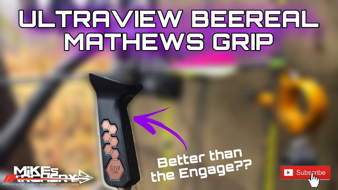 Ultraview Beereal Grip for Mathews Bows by Mike's Archery - YouTube