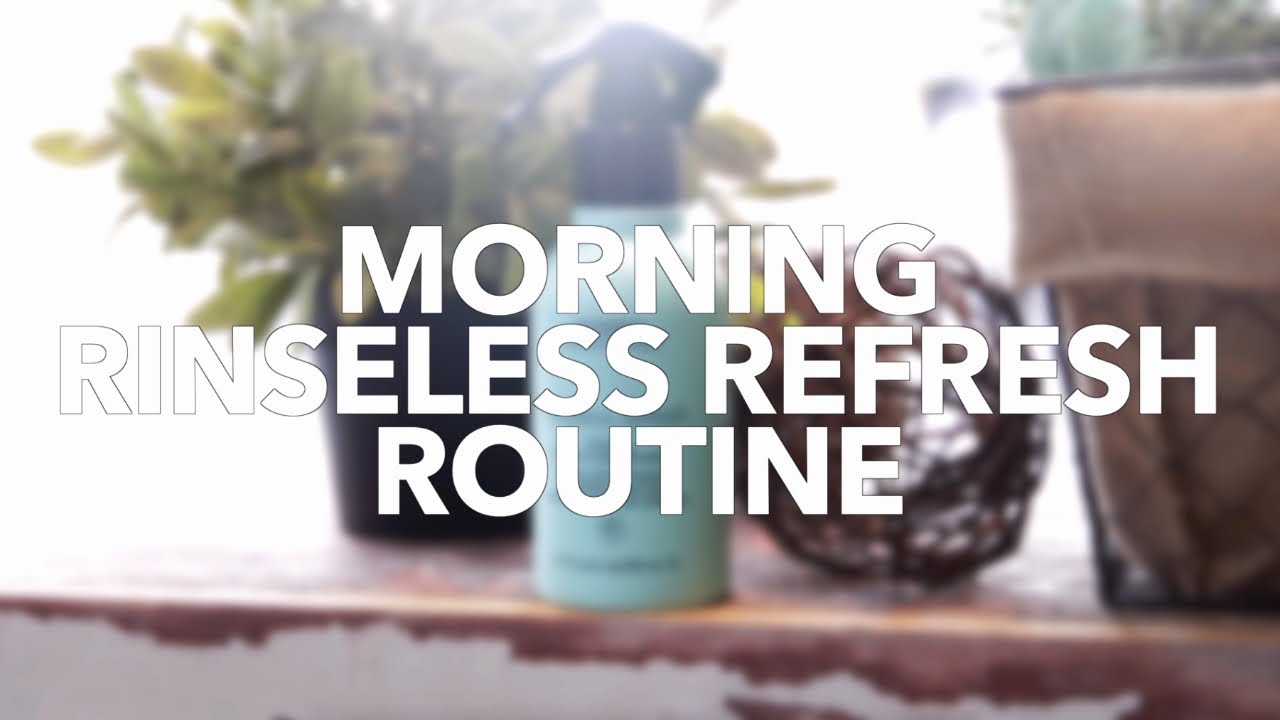 Morning Root Refresh Routine | Aveda Rinsless Refresh - YouTube