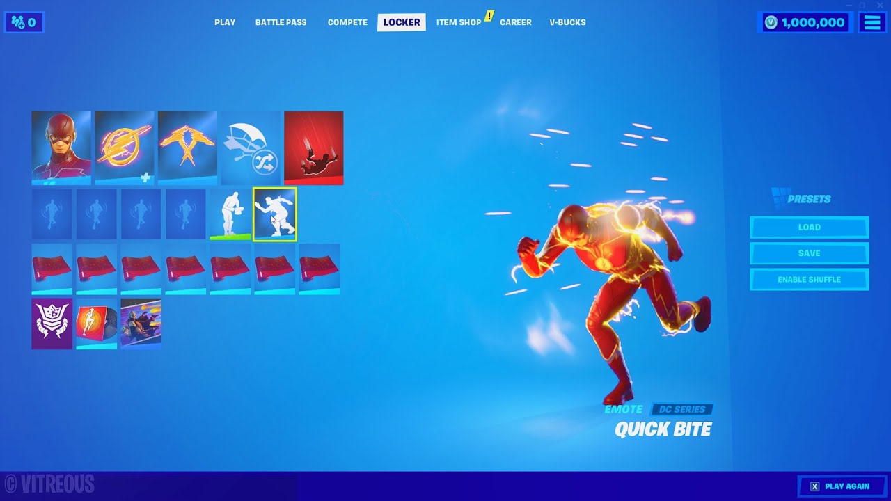 Fortnite THE FLASH Skin! - YouTube