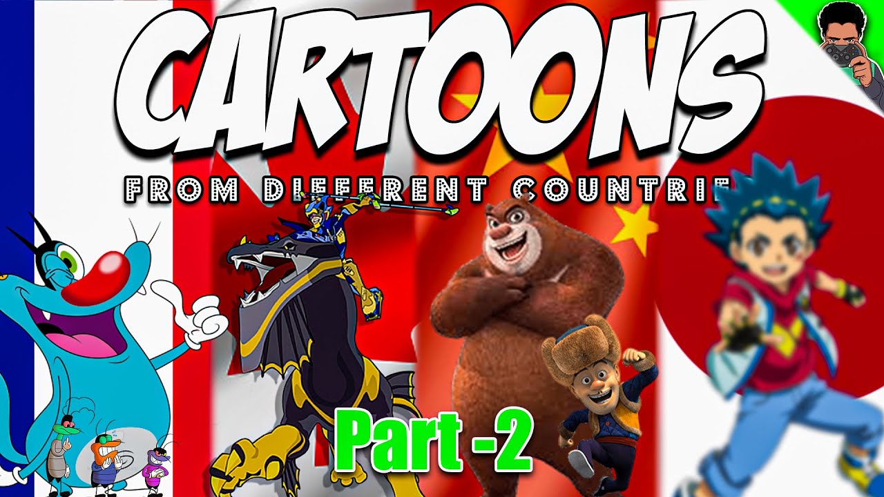 Top Countries Famous Cartoon Shows list (தமிழ்) - Part 2 - YouTube