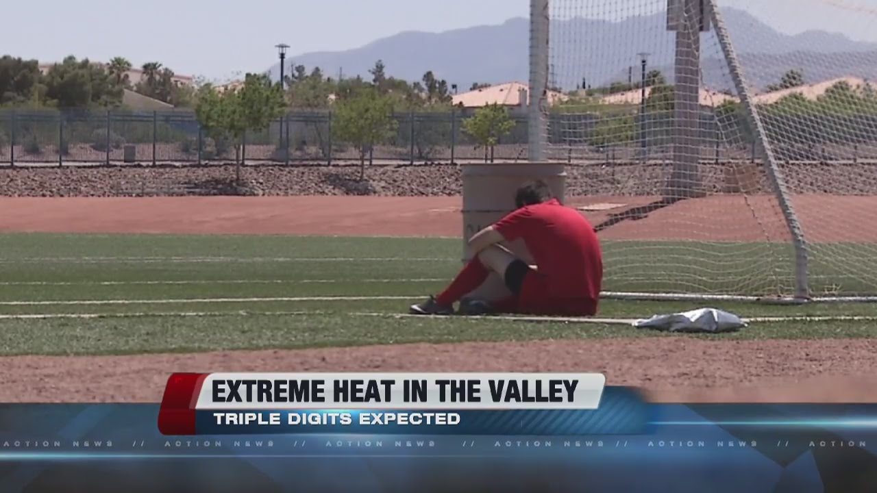 Extreme heat in the Las Vegas valley - YouTube