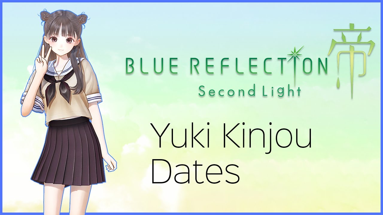 47 Minutes of Yuki Kinjou Dates - BLUE REFLECTION Second Light - YouTube
