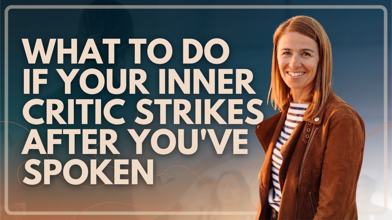 Overcoming Post-Speech Self-Criticism: Nurturing Self-Acceptance and ...