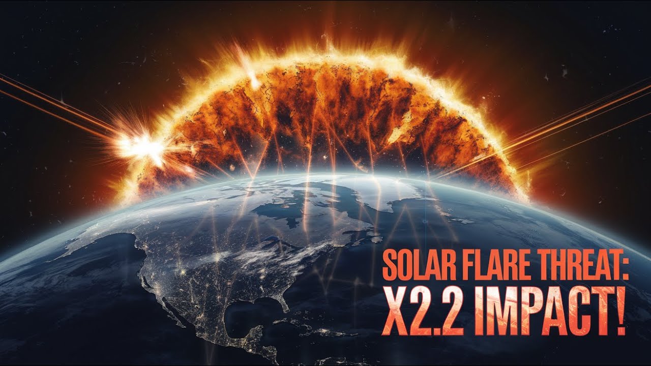 "The X2.2 Solar Flare Is Here: Prepare for Its Shocking Effects!" - YouTube
