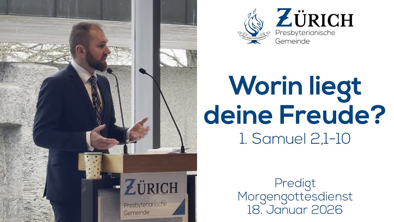 Worin liegt deine Freude? | 1. Samuel 2,1-10 - YouTube
