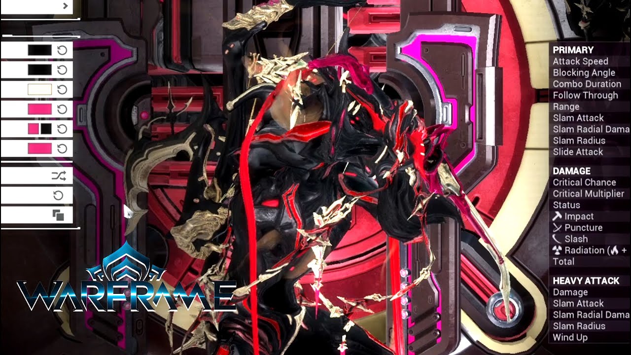 Warframe - 31 - Tatsu Prime modden und Nekros wird dunkel pink... - YouTube