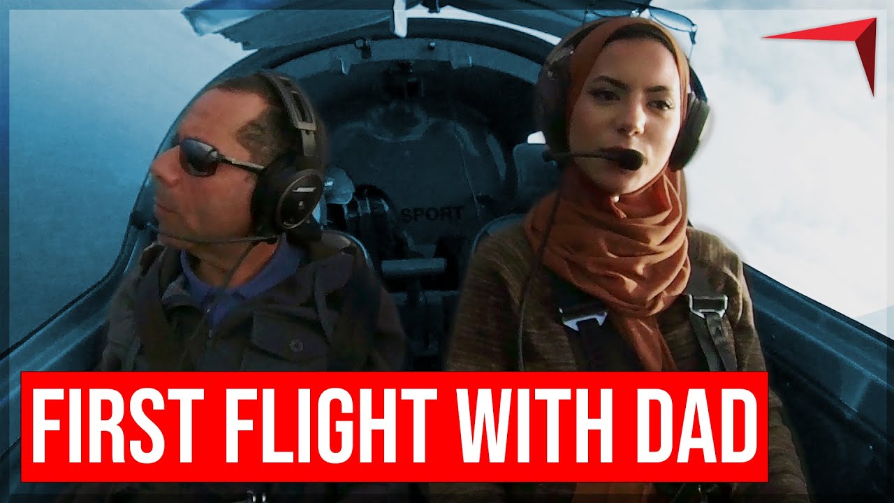 Pilot Flies Her Dad for Father's Day | FIRST TIME FLYING - YouTube