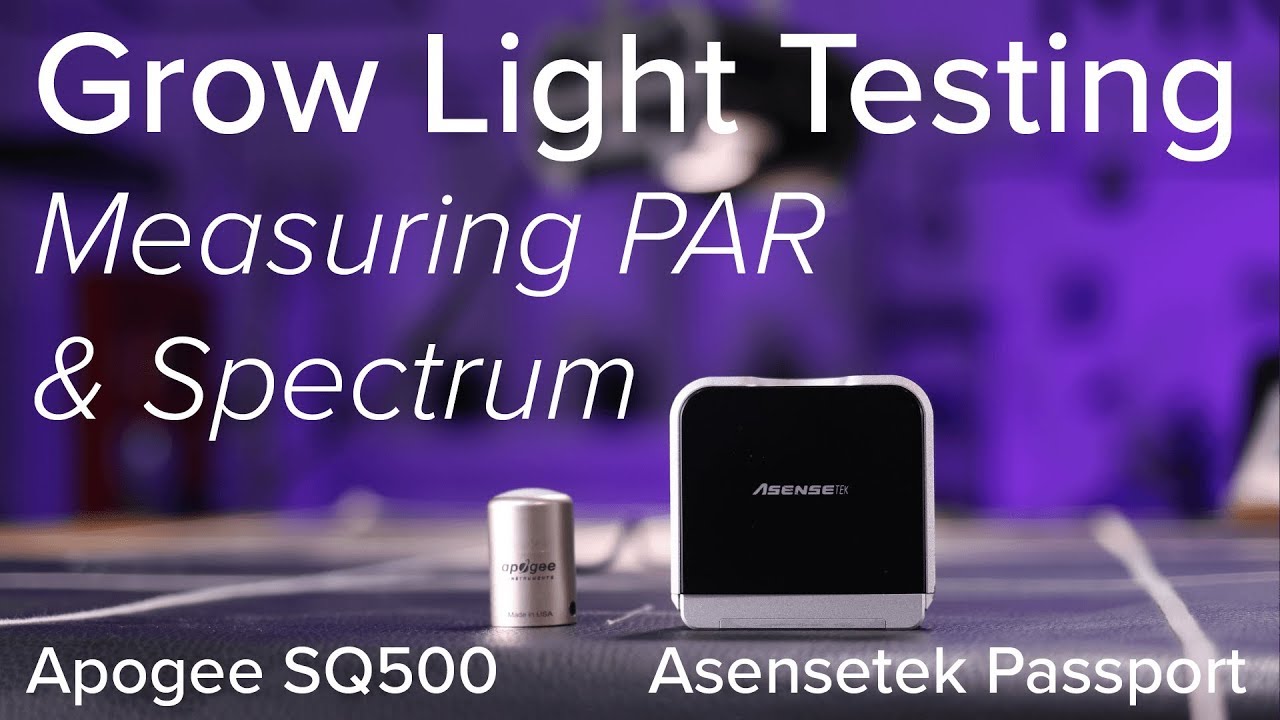 Testing grow lighting equipment - Quantum/PAR sensors and ...