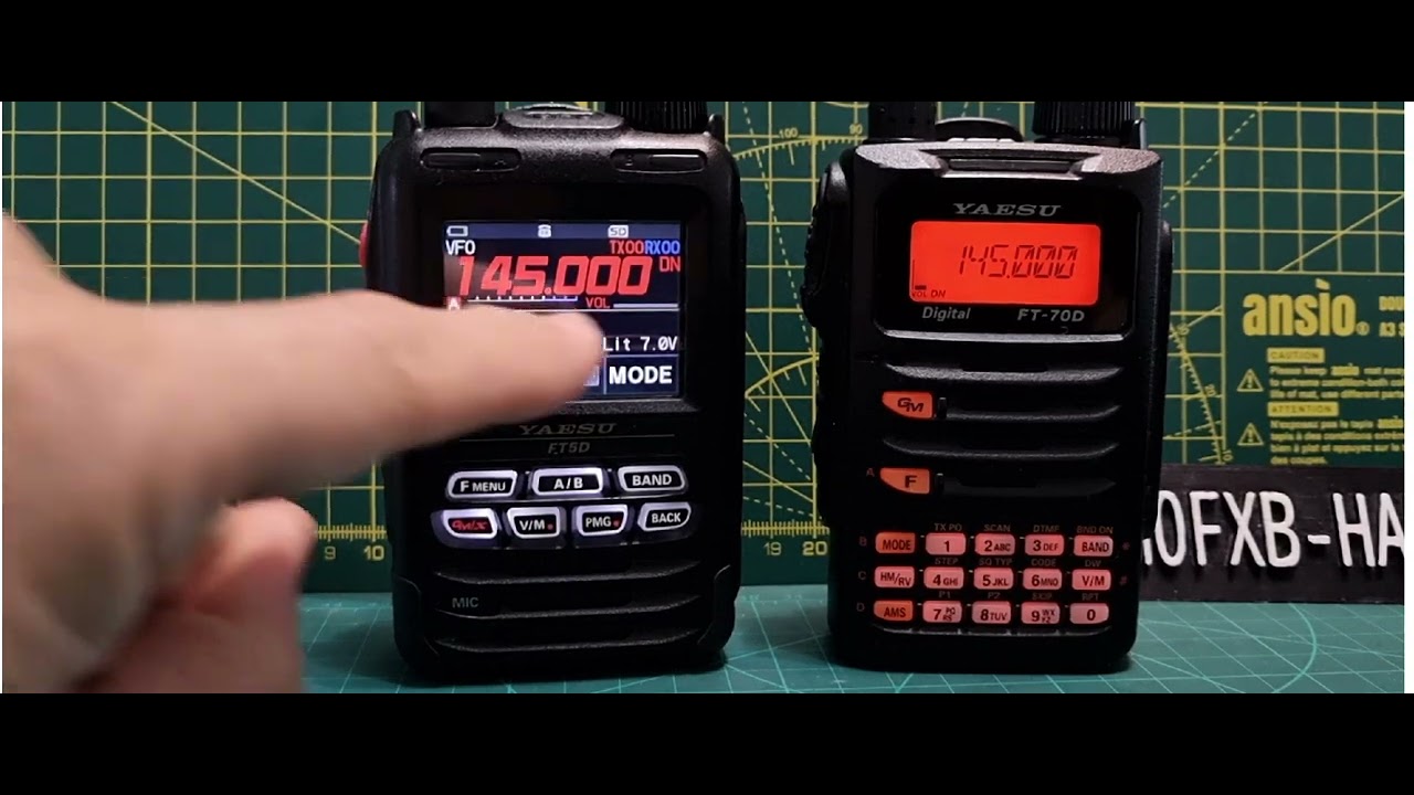 YAESU FT70-FT5D Group Mode Collection of Videos - YouTube