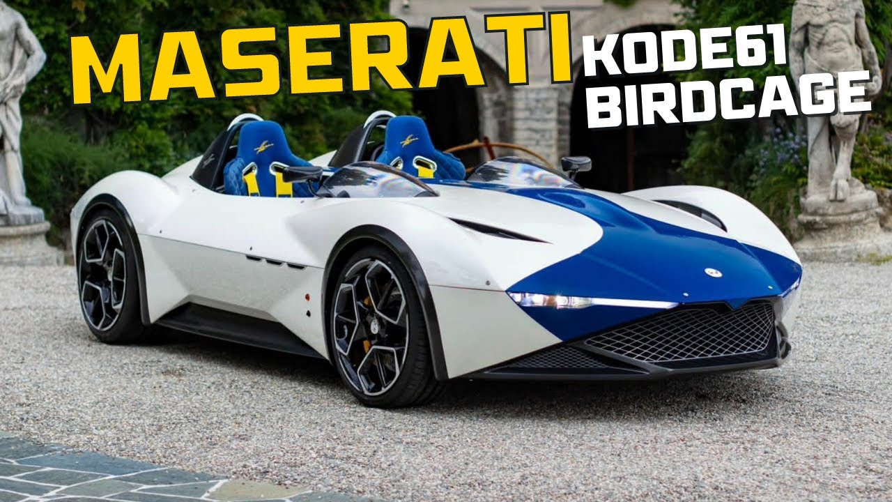 Kode61 Birdcage Debuts With Maserati Inspiration But A Ferrari Monza ...
