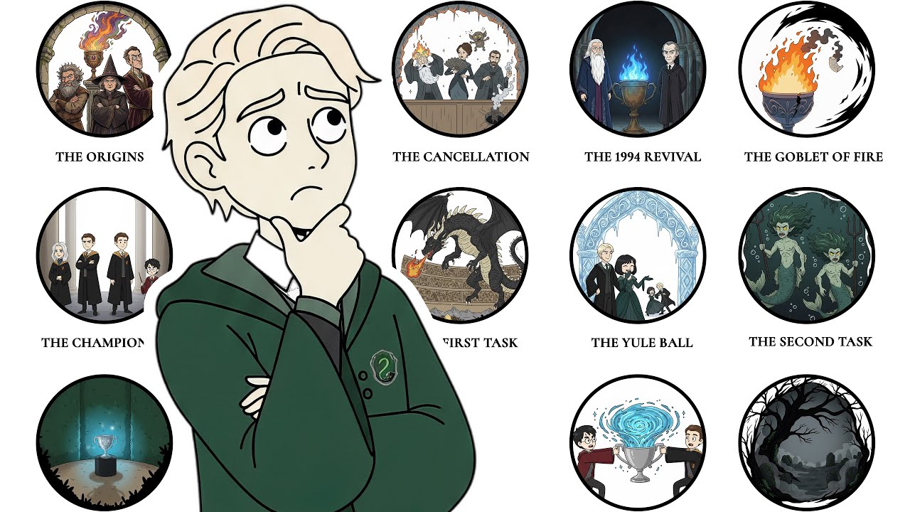 A Malfoy’s Guide to the Triwizard Tournament | Harry Potter Explained ...