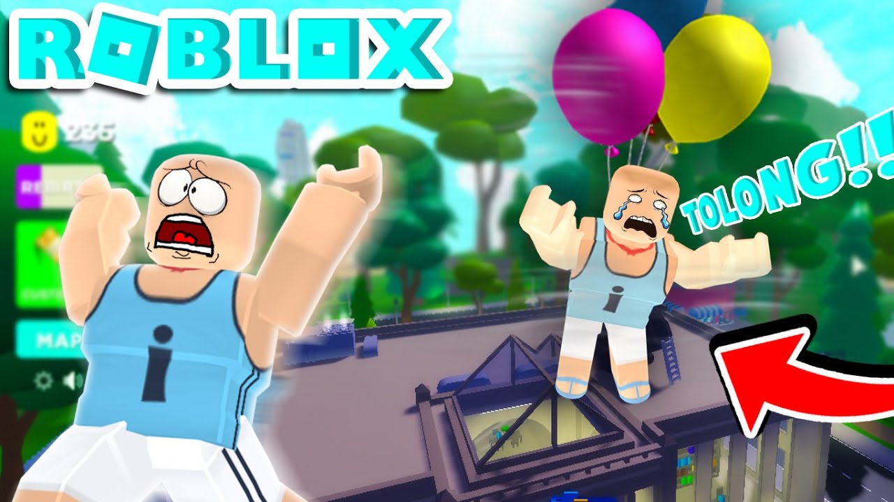 KITA TERBANG KELANGIT DENGAN BALON!!!ROBLOX PANDU GAMING - YouTube