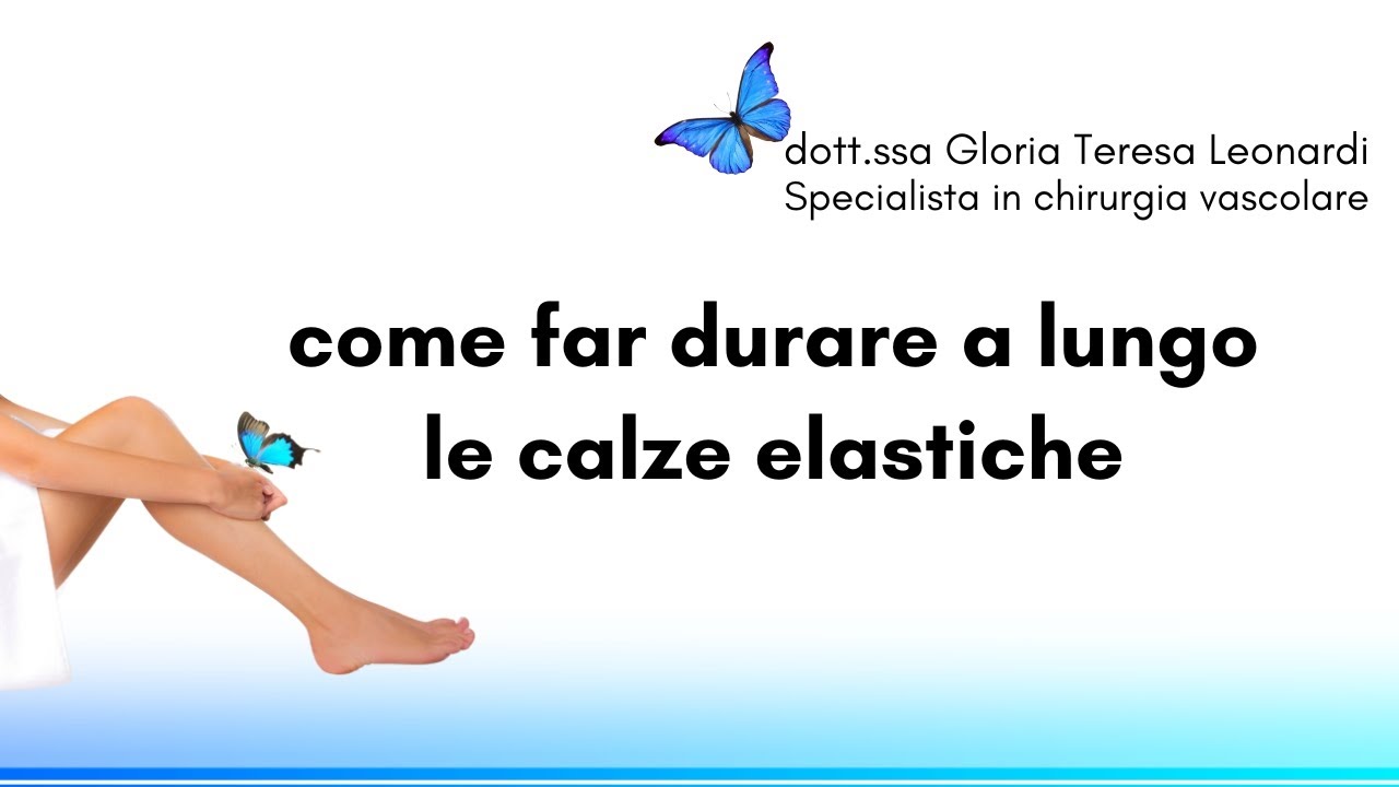 Come far durare le calze elastiche a lungo (anche un anno) - YouTube