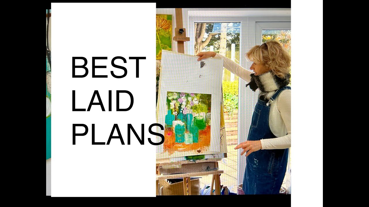 Letting go of the painting plan ! - YouTube