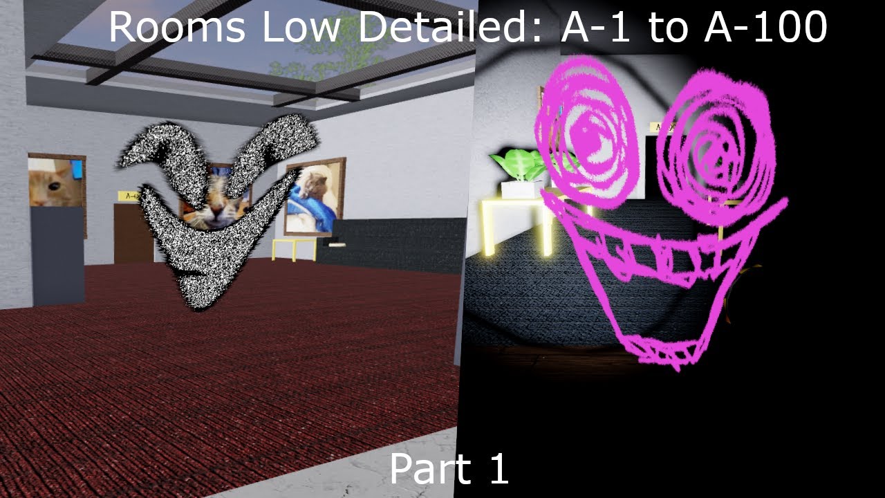 Rooms low Detailed: A-1 to A-100 - YouTube