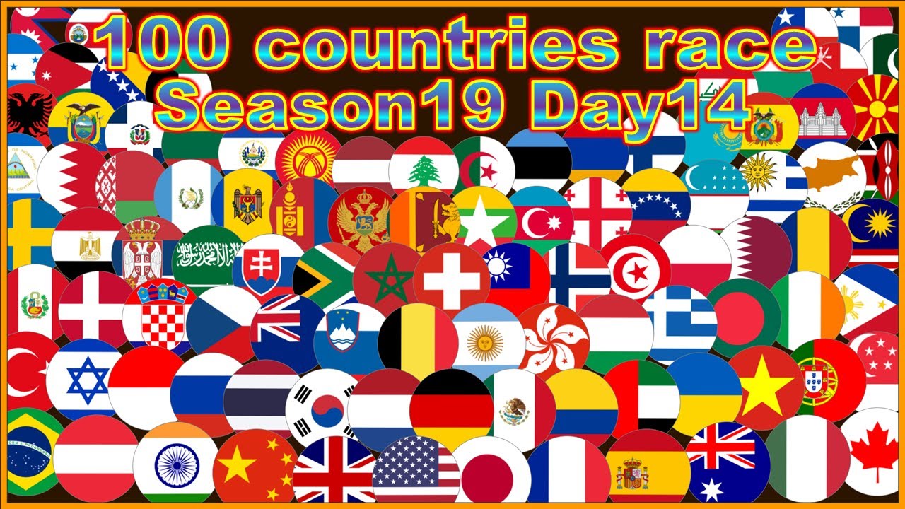 [Season19 Day14] 100 countries 39 stages marble point race | Marble ...