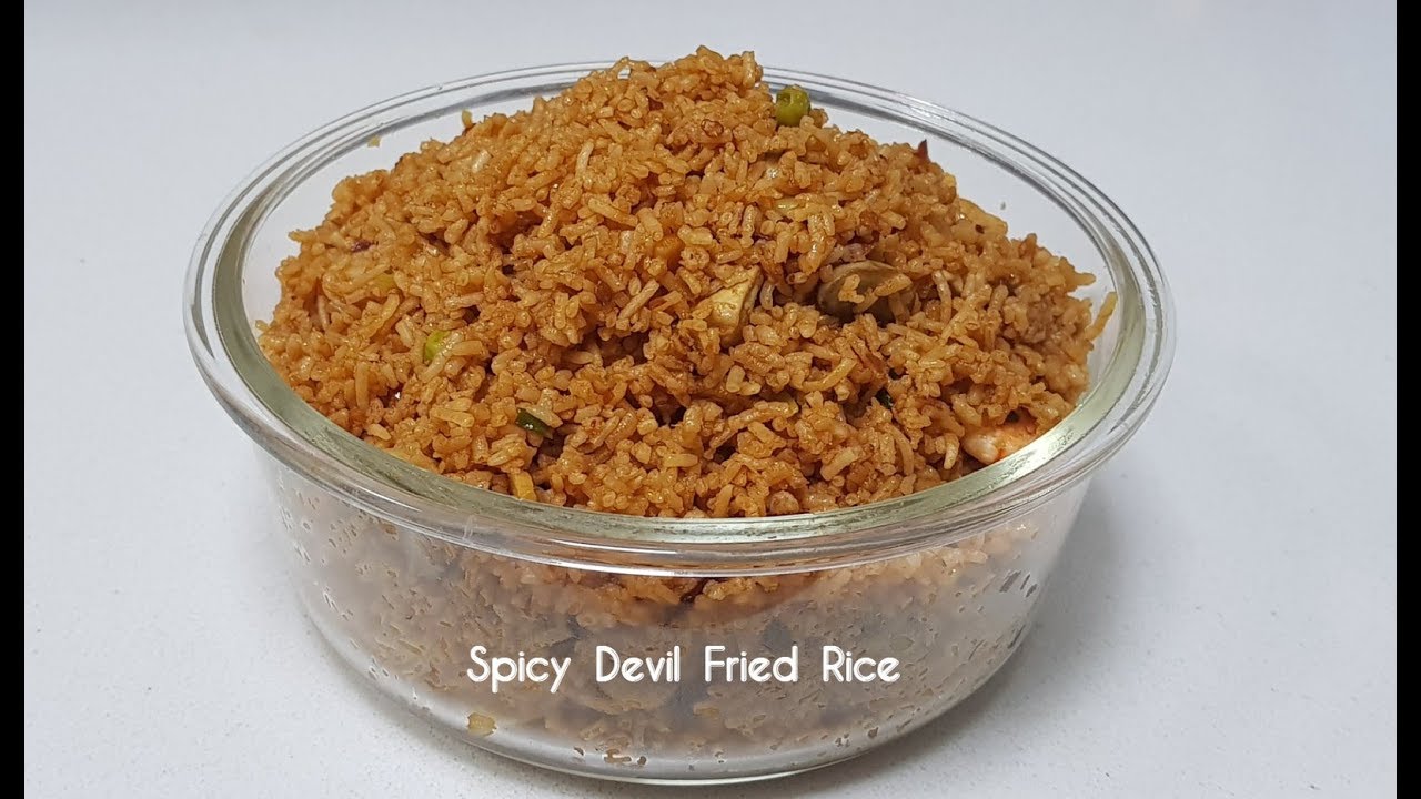 Spicy Devil Fried Rice//Fried Rice//Recipe 90 - YouTube