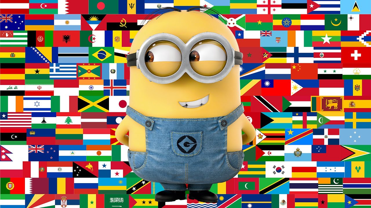 Minions in different languages meme - YouTube