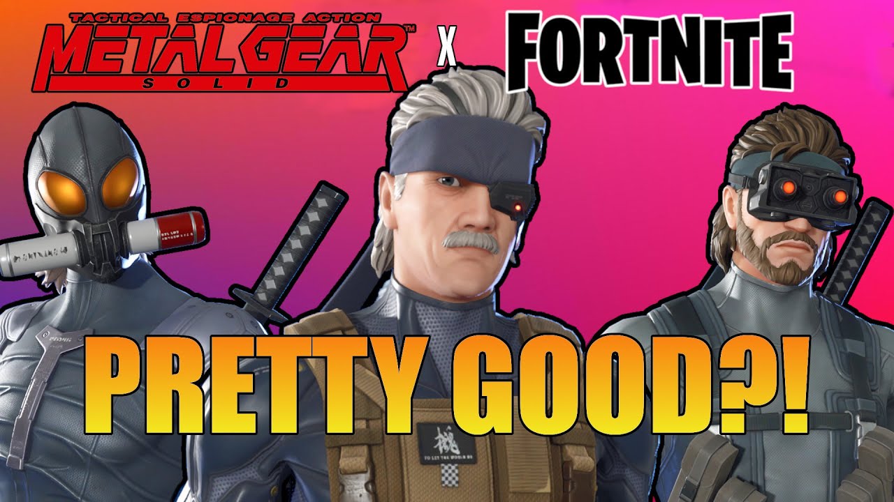 THE METAL GEAR SOLID x FORTNITE COLLAB IS AMAZING! - YouTube