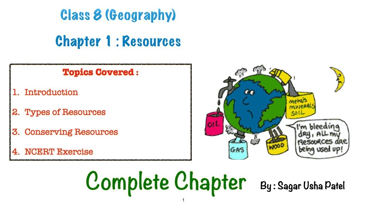 CBSE (NCERT) - Class 8 - Geography - Resources - Complete Chapter - YouTube