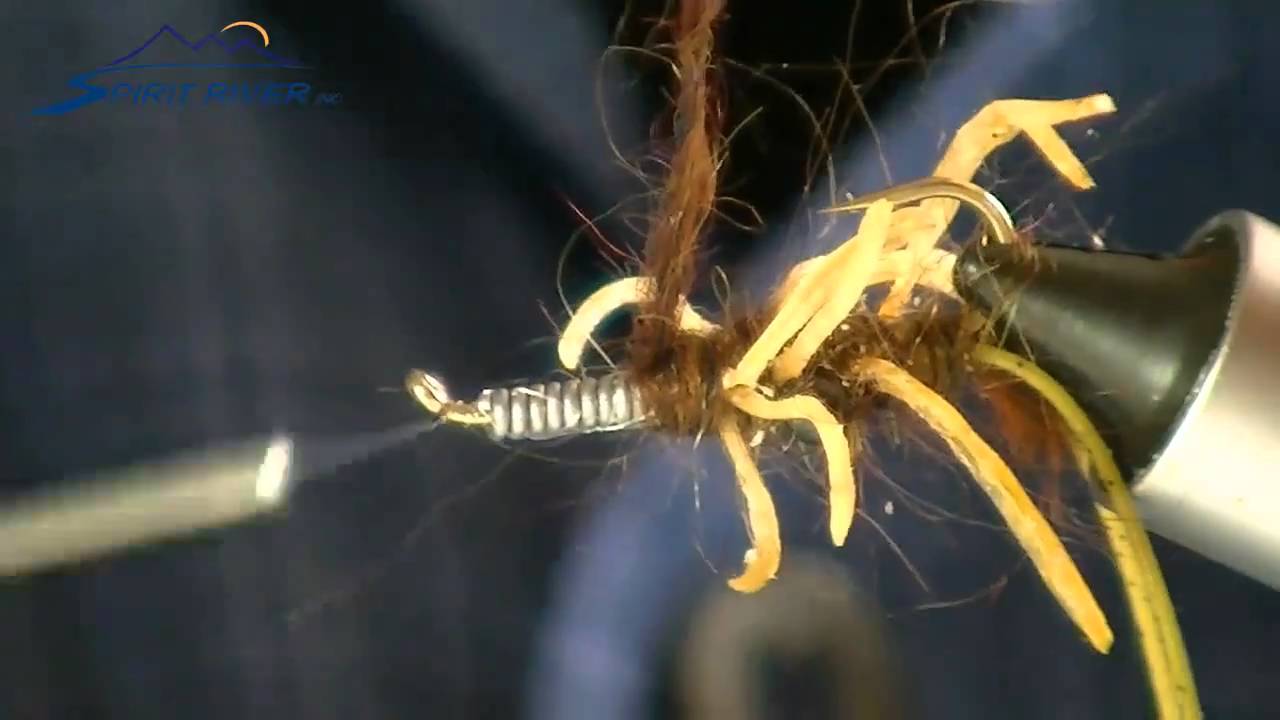 Bug Partz Crayfish Fly Tying - Spirit River - YouTube