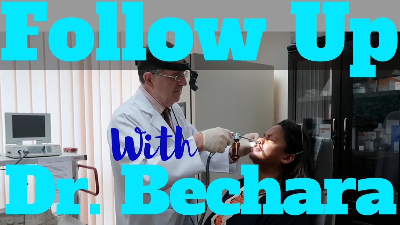 Michelle's Septoplasty Follow Up With Dr. Bechara - YouTube