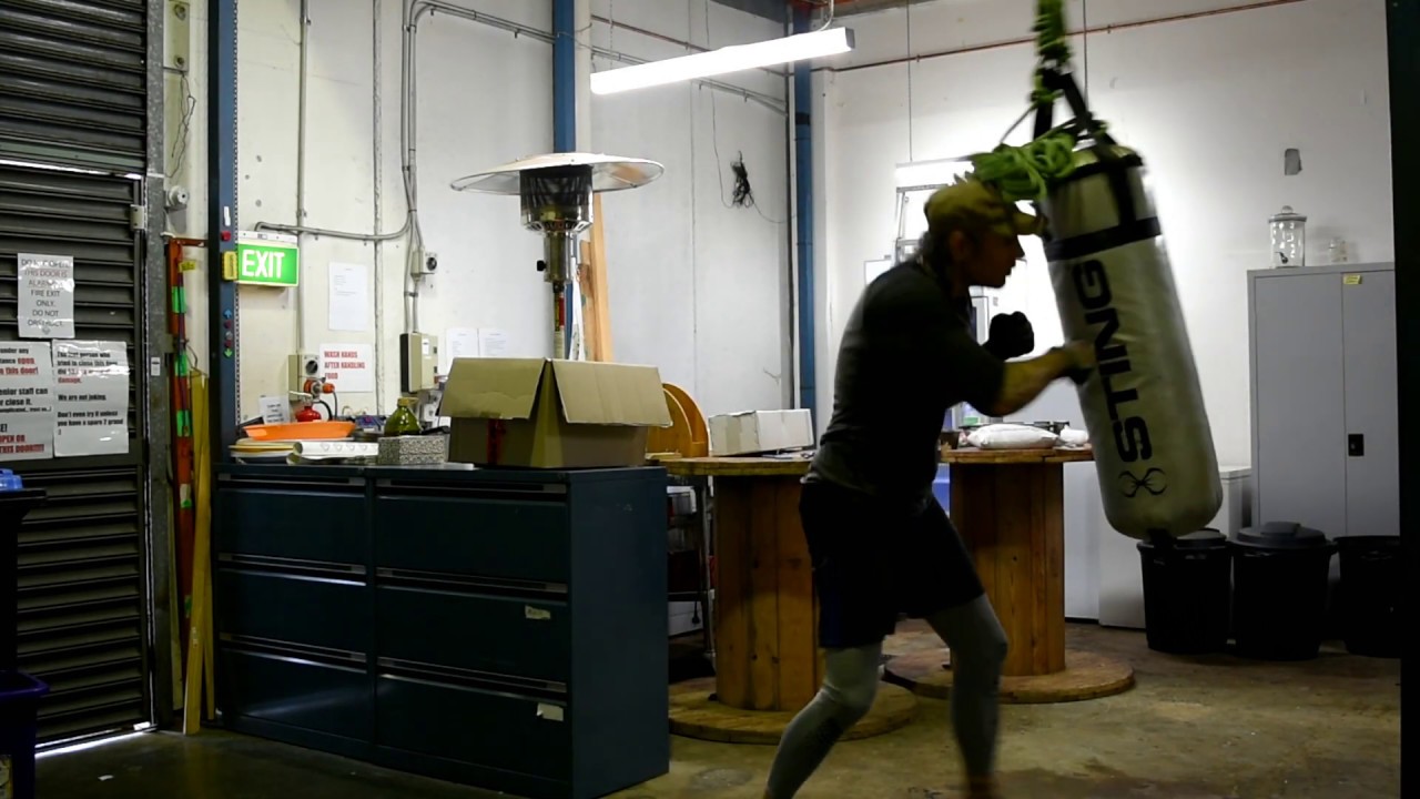 Heavy Bag Fighting June 08 20 Pt 1 - Round 1 - 2nd session since the ...