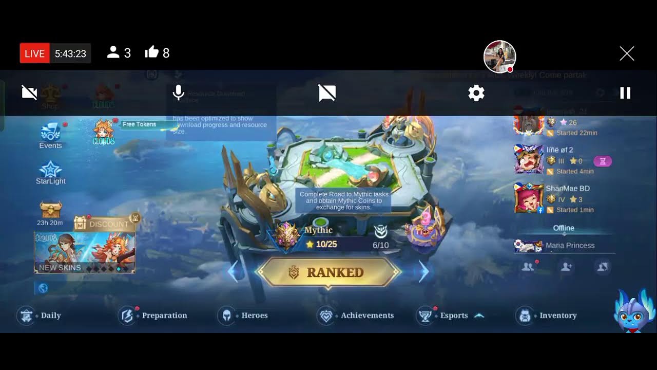 lose streak sa mythic. tara solo game! #mobilelegends #MLBB #fun #game ...