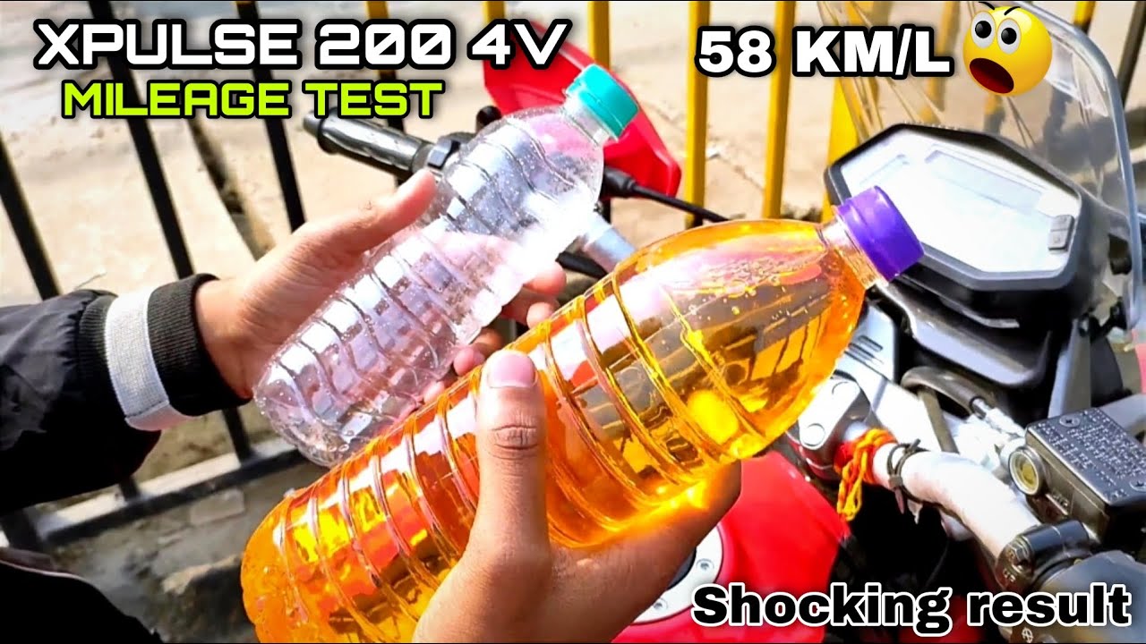Xpulse 200 4v mileage test | shocking result of mileage test ...