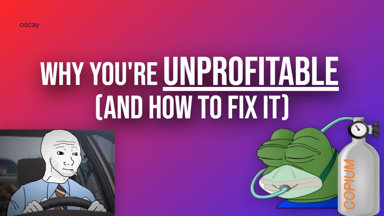 Why You're Unprofitable (And How To FIX It) - YouTube