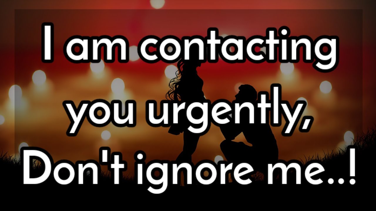 Love Letter 💌😘 || I am contacting you urgently, Don't ignore me..!😘💌😍💛 ...