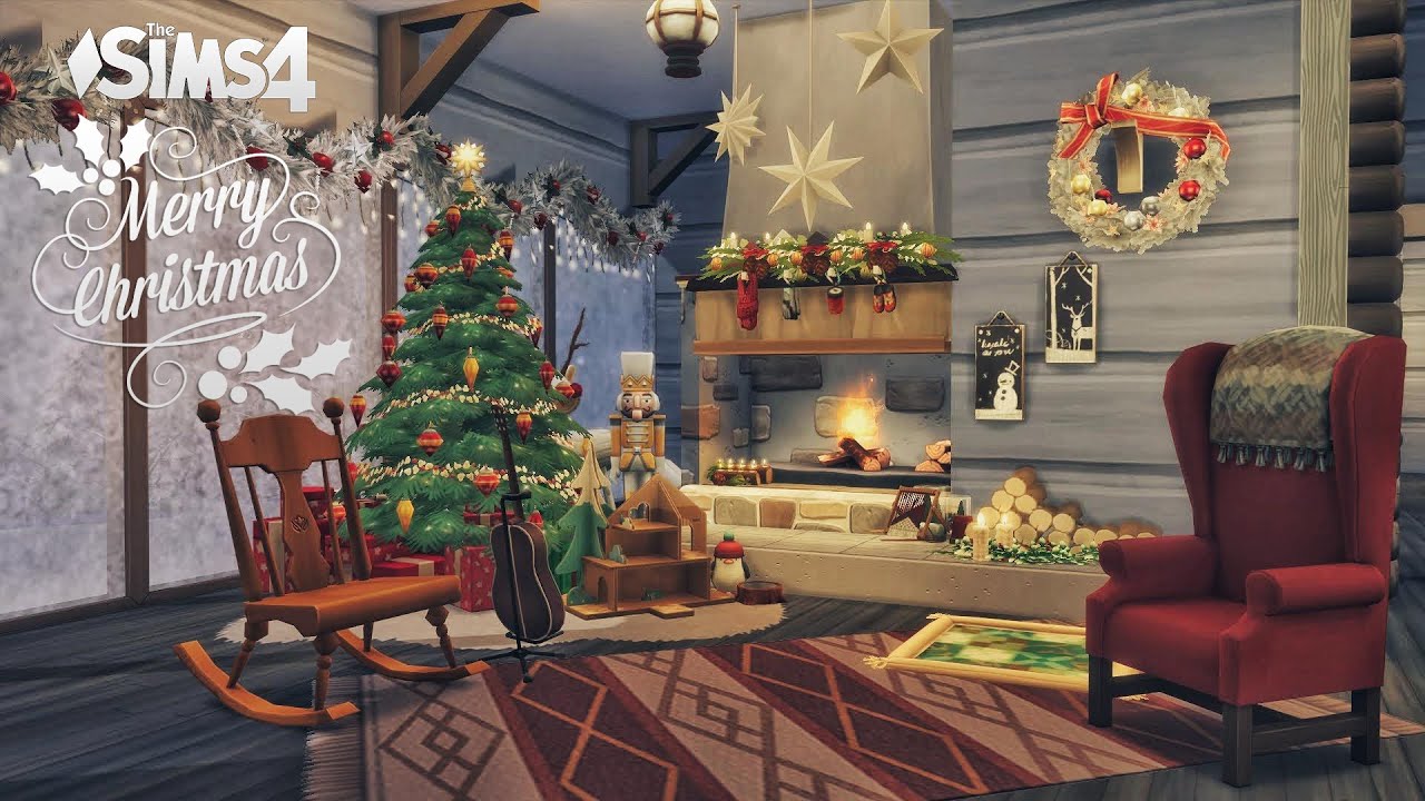 Merry Christmas & Happy Holidays! 🎄 (AMBIENT) THE SIMS 4 - YouTube