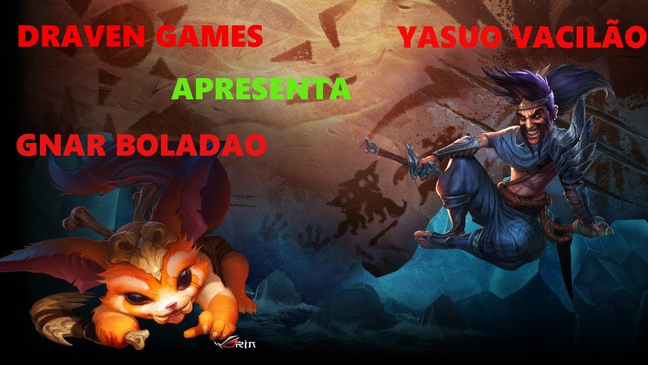 Playando LOL / GNAR DA ZUERA / DRAVEN GAMES - YouTube