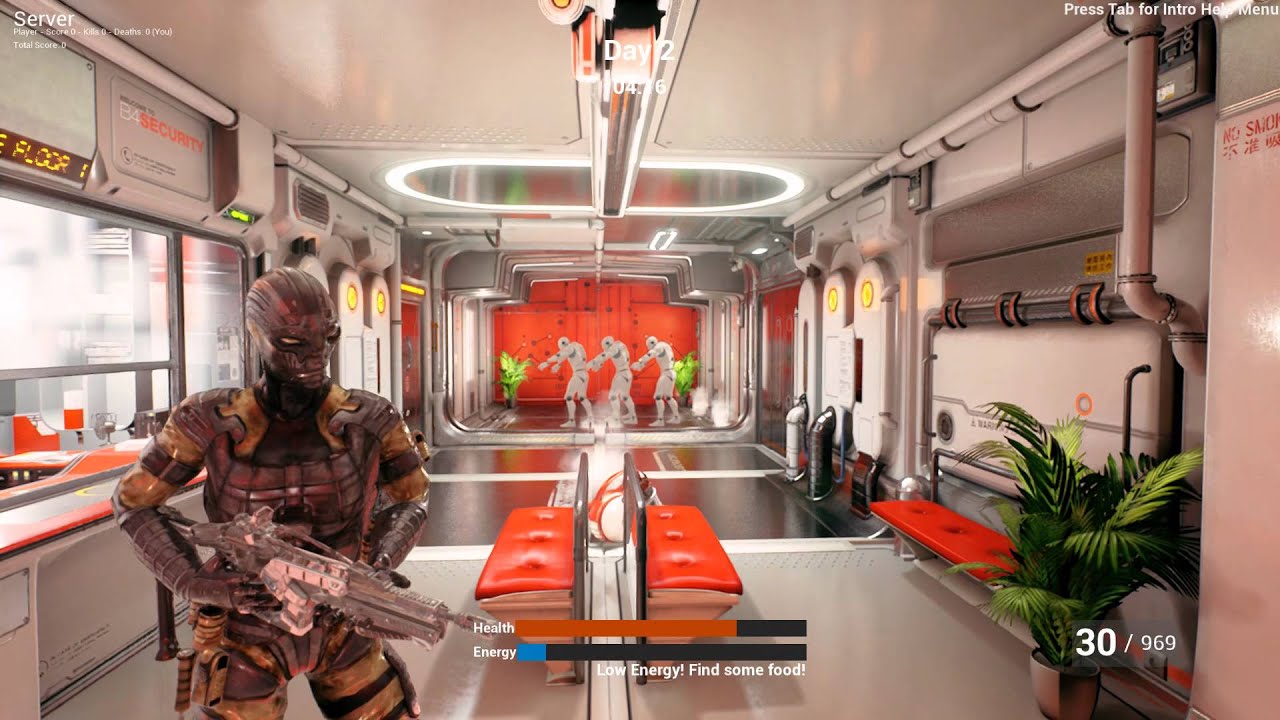 Unreal Engine 4 - Scifi game test footage. - YouTube