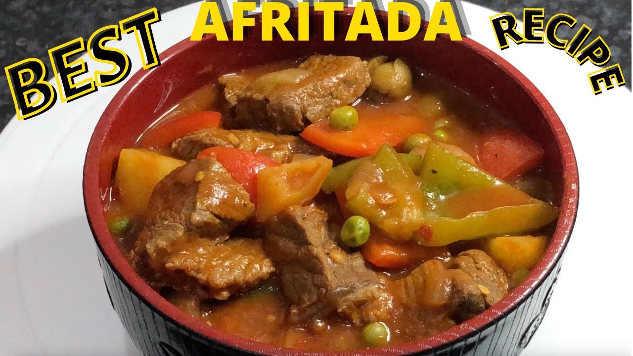 How to cook Beef Afritada the best recipe - YouTube