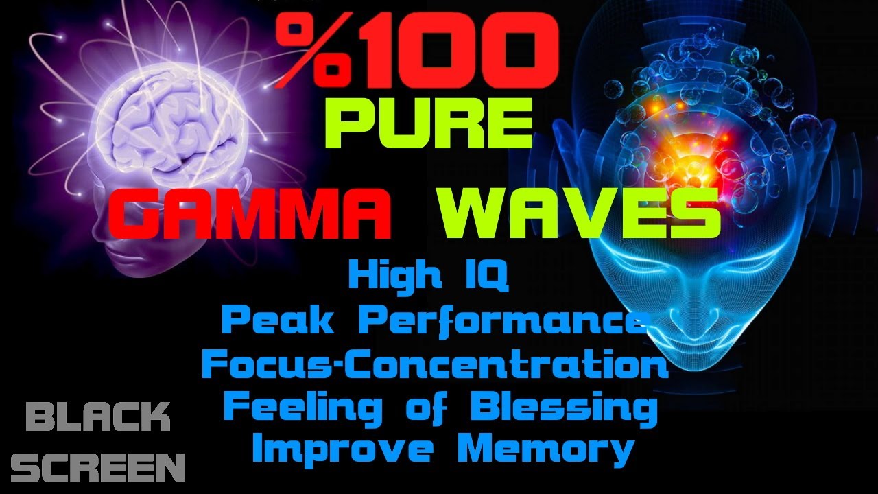 High IQ - Memory Recall - Focus - Processing Speed | % 100 Pure Gamma ...