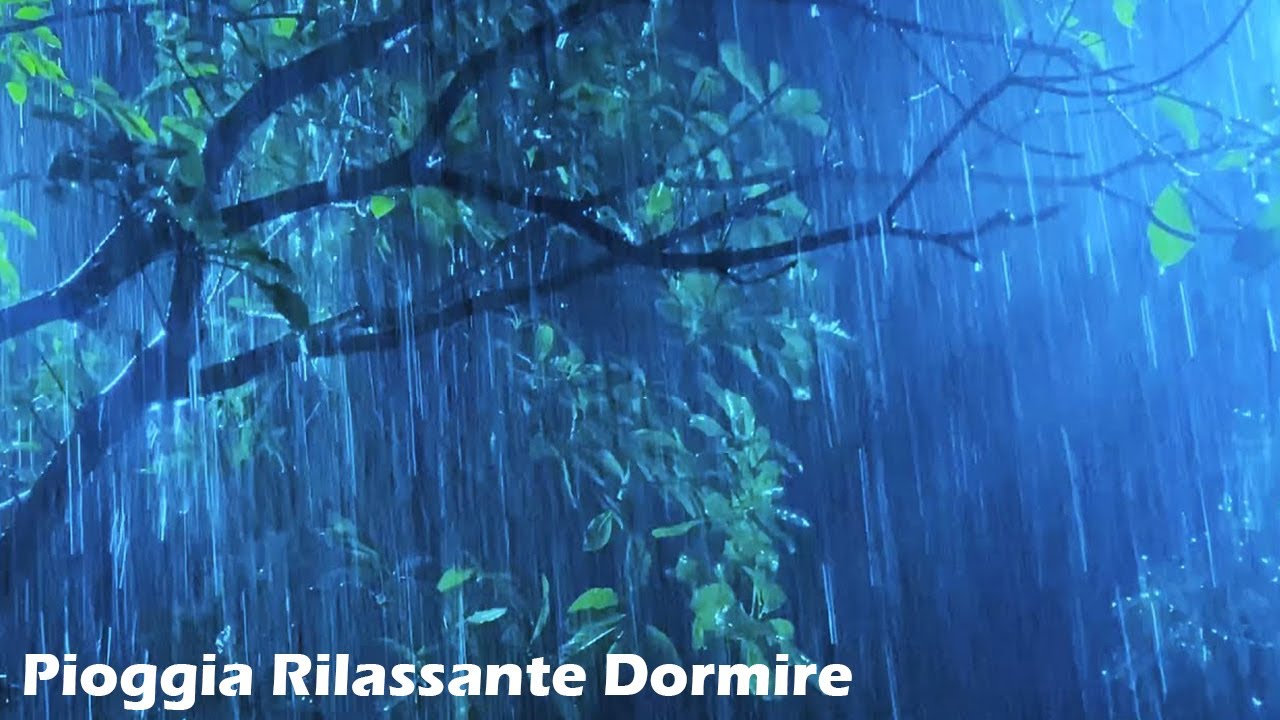 Addormentarsi All'istante in 3 Minuti con Forti Piogge e Tuoni Sul ...