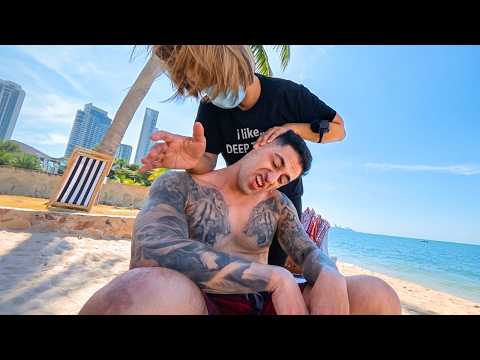 ASMR Beachside Chiropractic Adjustment & Massage by Phon
