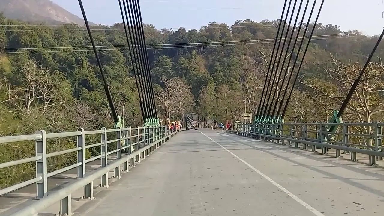 Karnali chisapani bridge crossing - YouTube