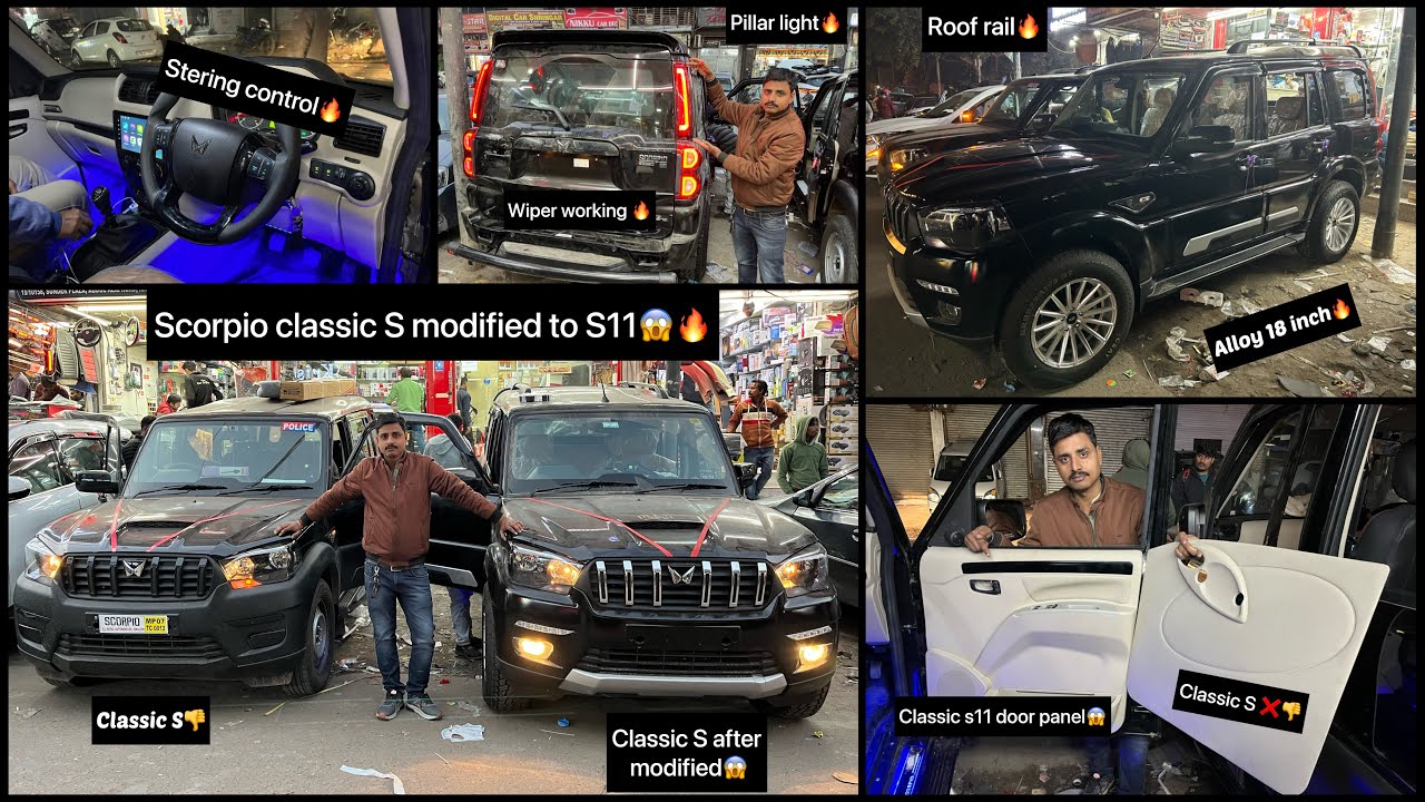 Scorpio 2023 scorpio classic modified Scorpio classic s11 accessories ...